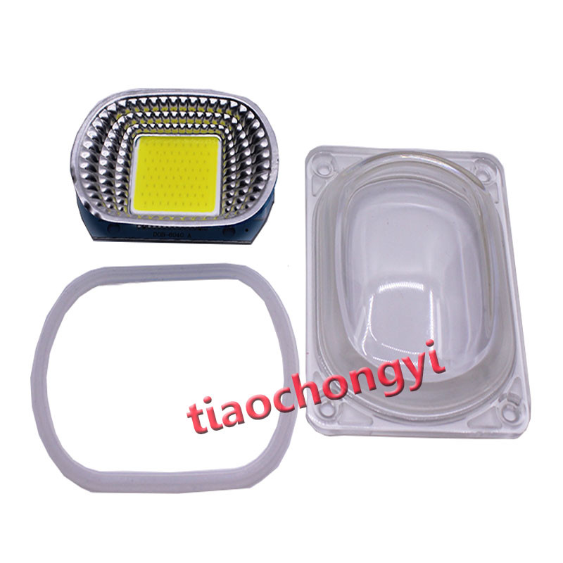 LED COB Grow White Chip+Lens Reflector 50W 30W 20W 110V/220V For LED ...