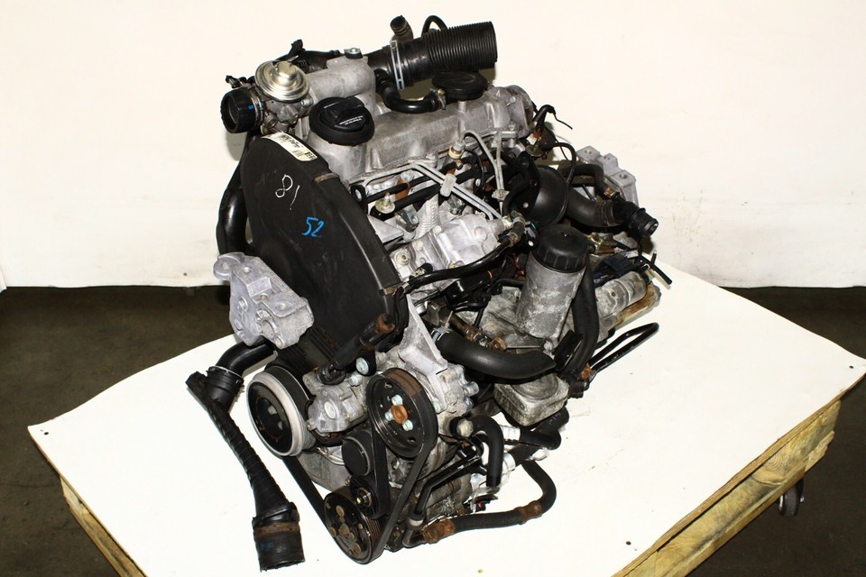 Volkswagen Jetta Golf ALH TDI 1.9L Engine Turbo Diesel 5 Speed Manual ...