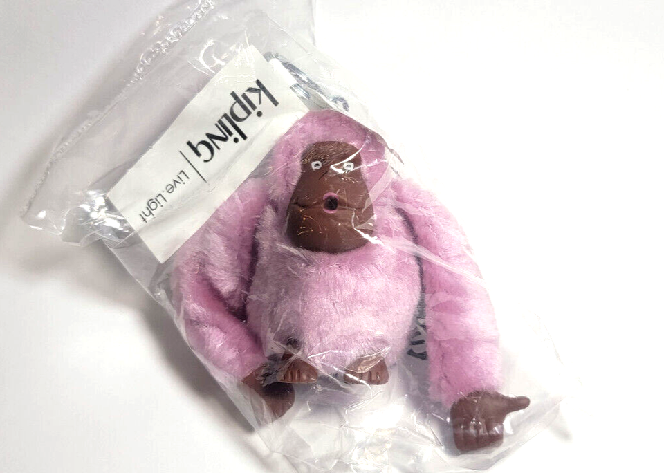 New With Tag KIPLING Live Light Monkey Keychain ( Festive Purple ) | eBay