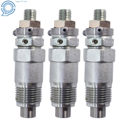 3x Fuel Injectors For Kubota D750 D850 D950 D1302 D1402 V1702 V1902 ...