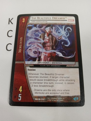 VS. System TCG Marvel 2006 Xmen The Beautiful Dreamer Morlocks MXM-067 ...