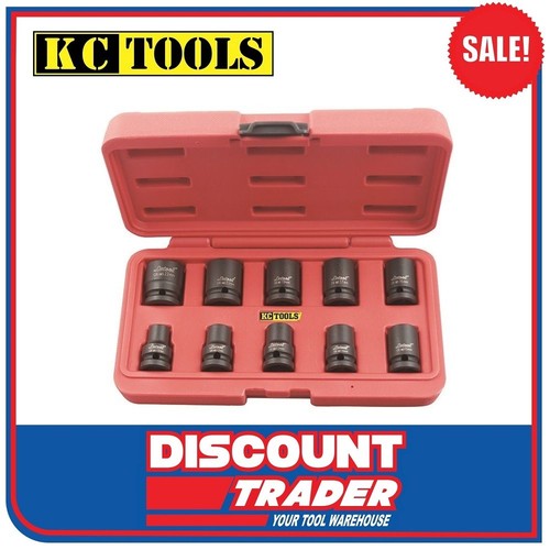 KC Tools 10 Piece 1/2" Drive Metric Impact Socket Set - 11305 9315939113051 | eBay Australia