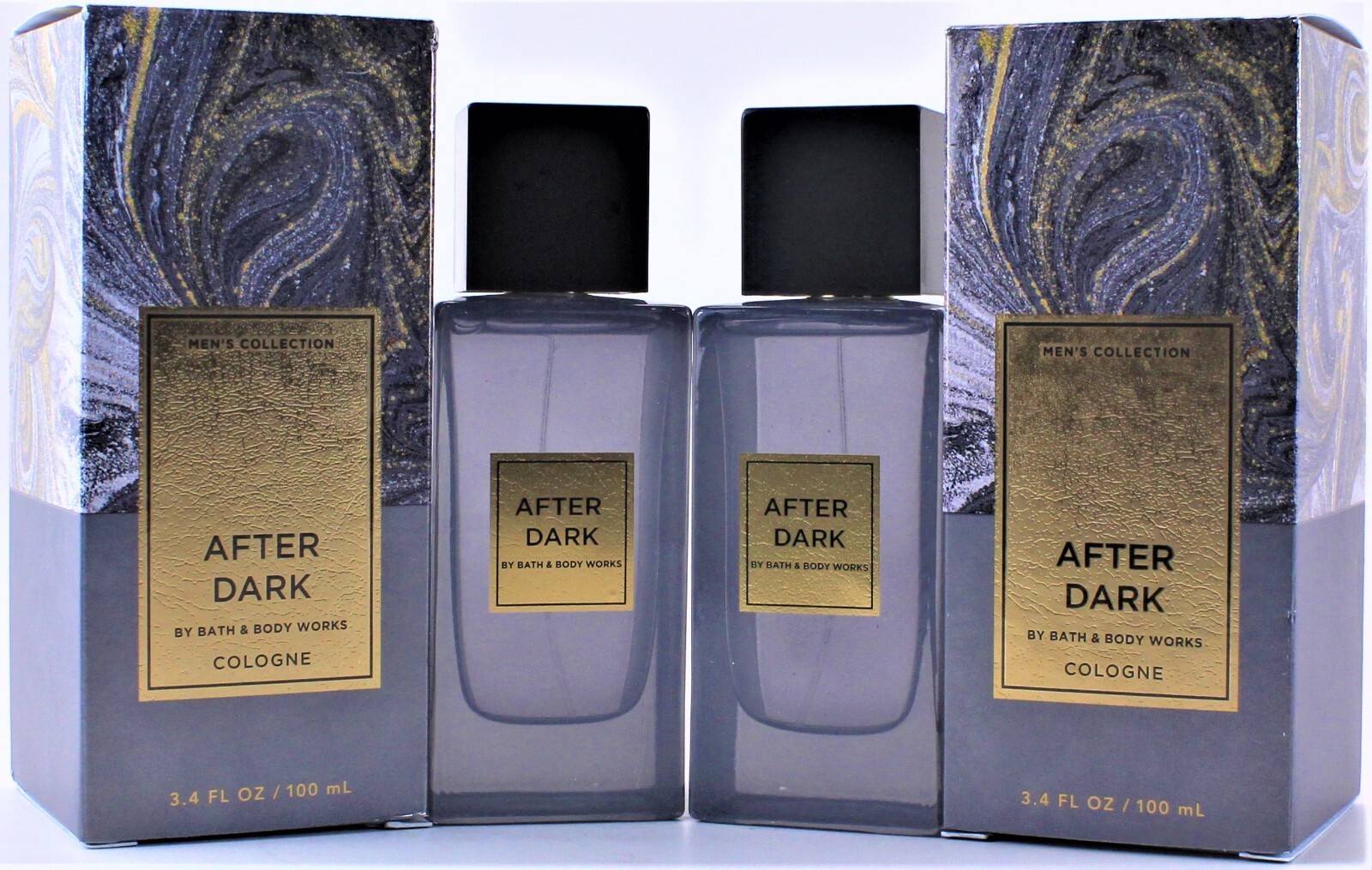 QTY 2 - Bath & Body Works Men's Collection AFTER DARK Cologne Spray 3.4 ...