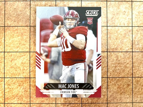MAC JONES 2021 Panini Score Football 306 Rookie New England Patriots | eBay