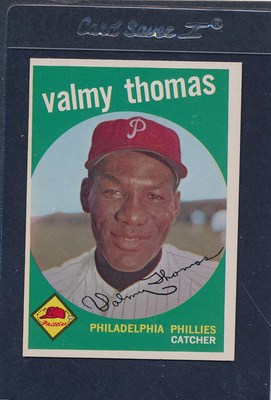 1959 Topps #235 Valmy Thomas Phillies EX 59T235-42315-4 | eBay
