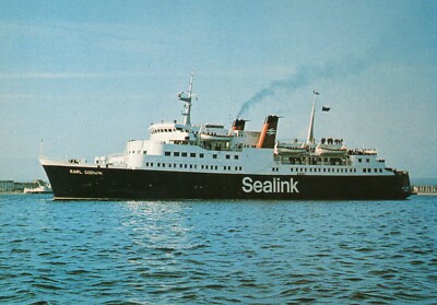 Sealink British Railways EARL GODWIN ex SVEA DROTT 1966 | eBay
