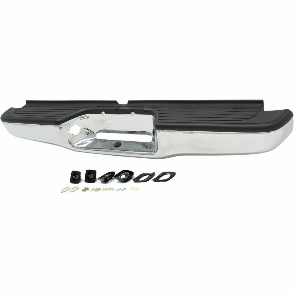 New Chrome Rear Step Bumper Assembly For 1995-2004 Toyota Tacoma ...