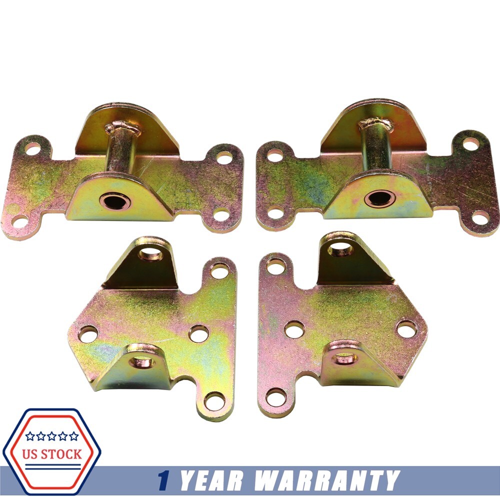 SBC Frame Mount Solid Motor Engine Mount Combo Rat Rod Hot Street Stock ...