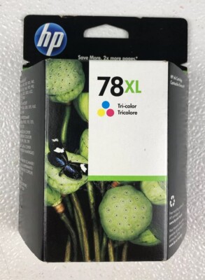 Genuine HP 78XL TriColor Ink Cartridge C6578AN Expired 2012 | eBay