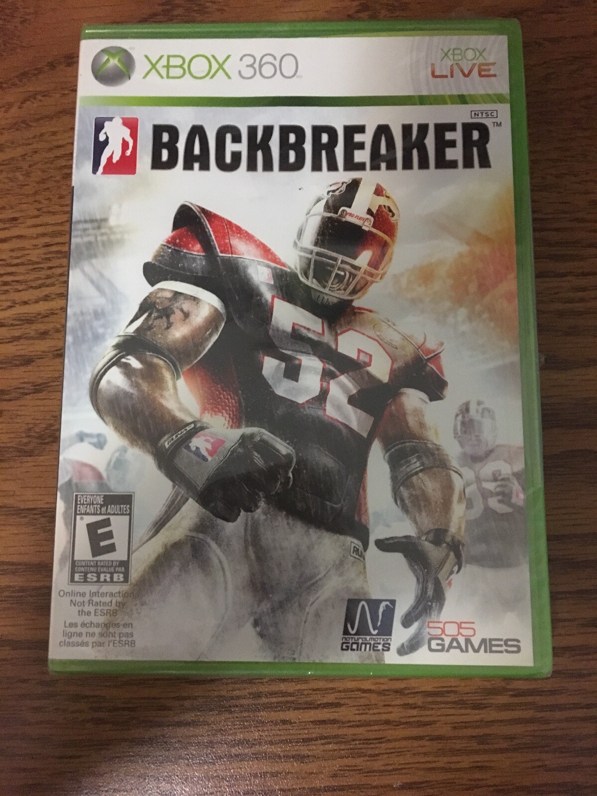 Factory Sealed BackBreaker XBOX 360 NTSC U/C PLEASE READ AND SEE PICS ...