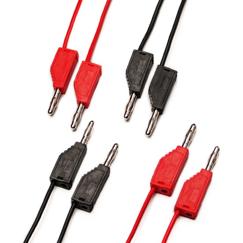Messleitung Messkabel Prüfkabel Laborkabel 50cm 1m Bananenstecker ...