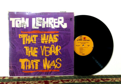 Tom Lehrer, That Was The Year That Was, LP 1970s Resissue - Comedy - NM ...
