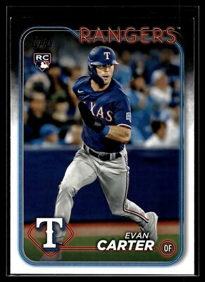 Evan Carter 2024 Topps Series 1 Baseball Card #280 | eBay