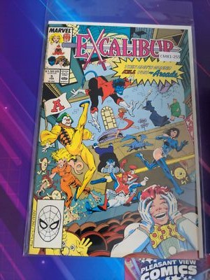EXCALIBUR #5 VOL. 1 HIGH GRADE MARVEL COMIC BOOK CM81-255 | eBay