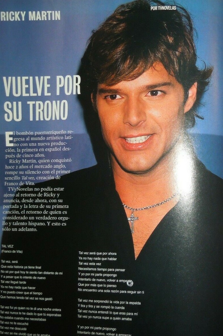 Ricky Martin And Alejandra Guzman