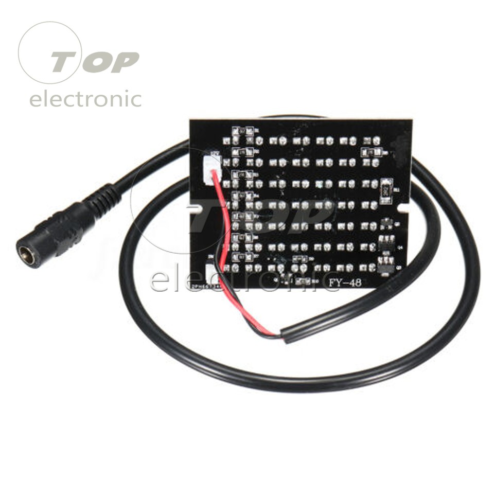 IR Infrared Illuminator 48 LED Bulb Light Board CCTV Night Vision ...