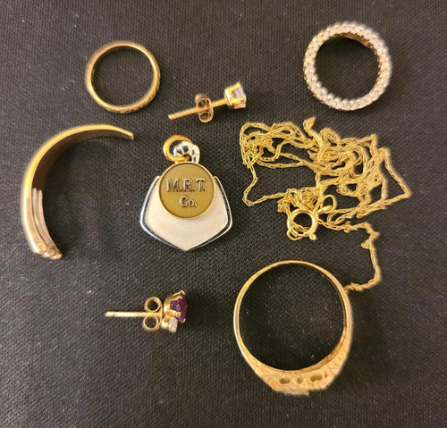 7.75g Scrap Gold Lot – 10K Mixed Jewelry Pieces for Recovery / Refining ...