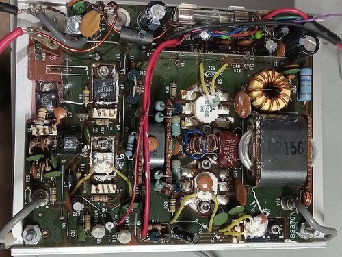 HF 100-watt RF Amplifier complete board removed from an amateur ...