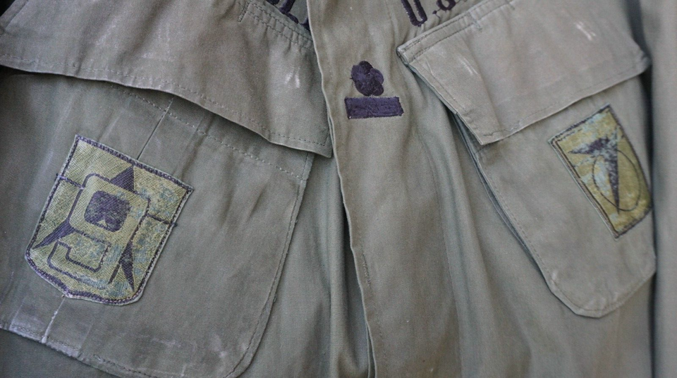 US Army MACV Advisor Uniform to Vietnamese 15th ARVN Infantry 1967 RARE ...