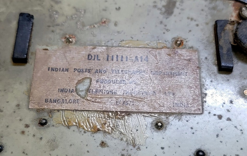 Collectible Antique Rotary Dial Phone Vintage ITI Original Landline ...