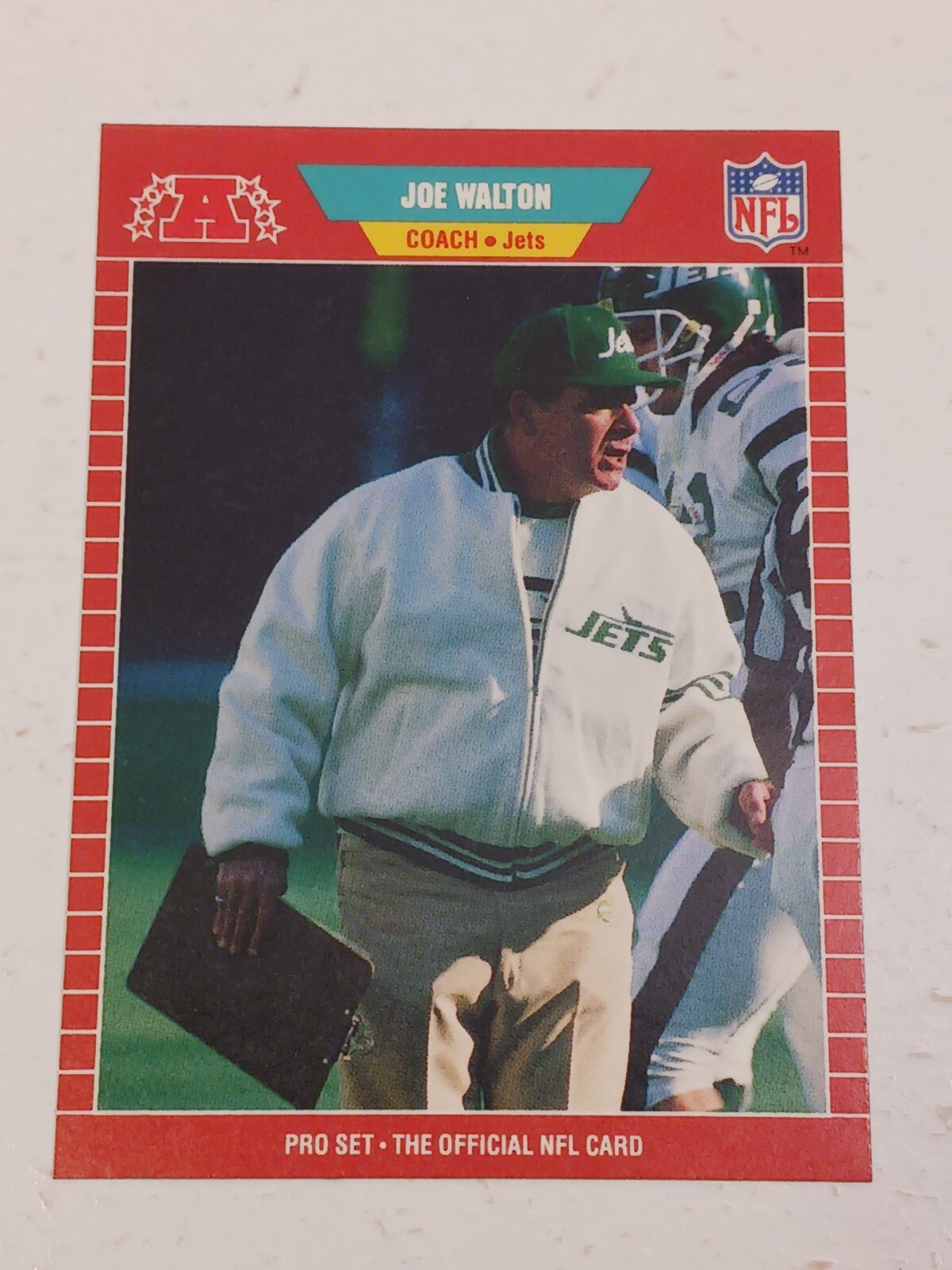 Joe Walton New York Jets 1989 Pro Set Card #311 | eBay