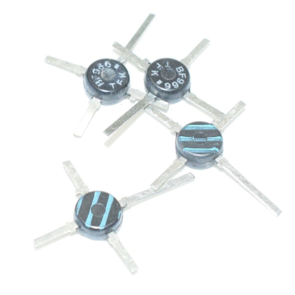 BF966 LOT OF 1 TELEFUNKEN N-CHANNEL DUAL GATE FET TRANSISTOR 0.225W 0 ...