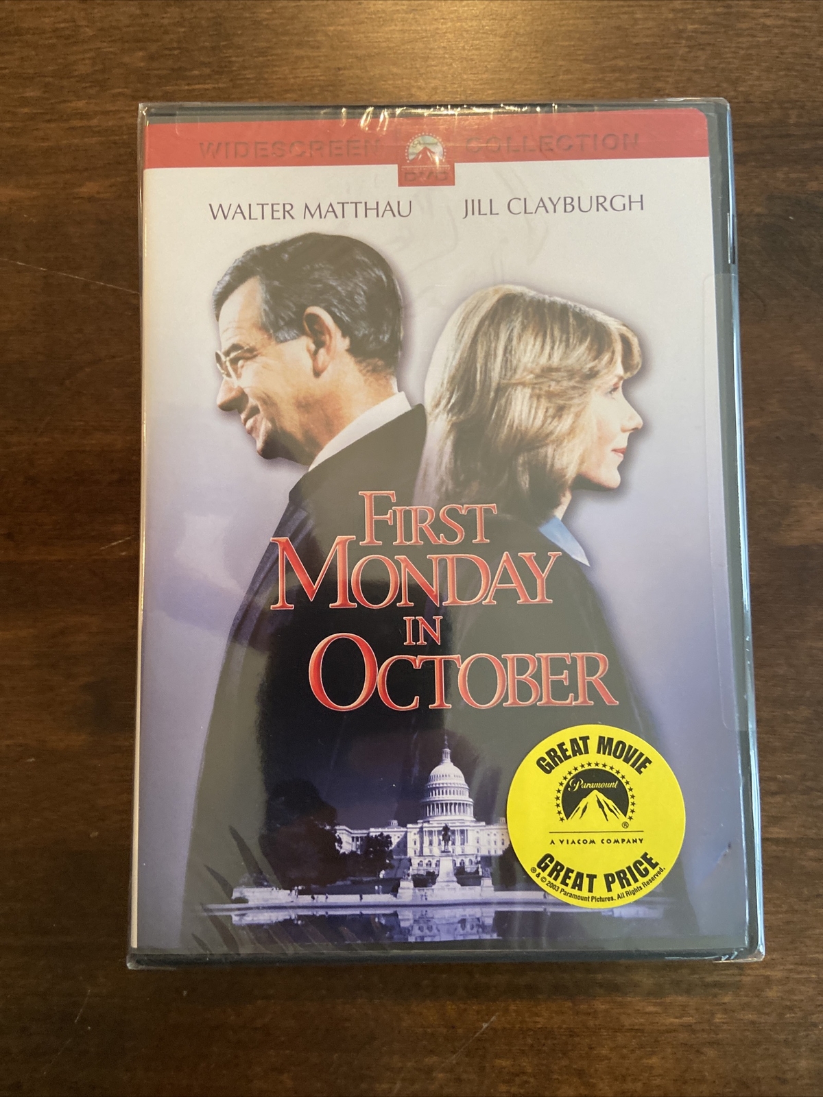 First Monday in October (DVD, 2004) Walter Matthau; Rare/OOP! 1981 Film ...