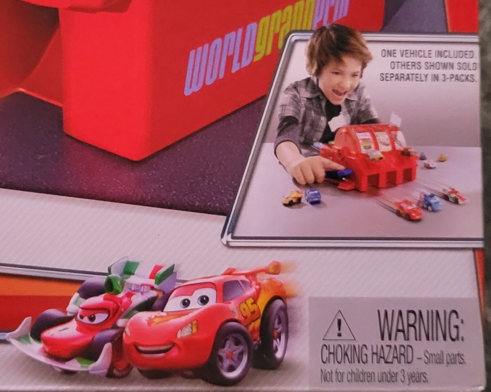 Disney CARS Micro Drifters World Grand Prix Multi Car Launcher Toy ...