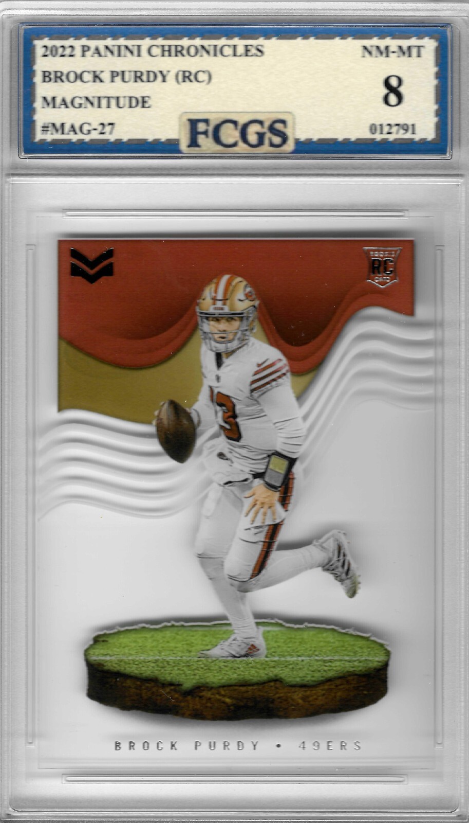 2022 Panini Chronicles - Magnitude #MAG-27 Brock Purdy (RC) for sale ...