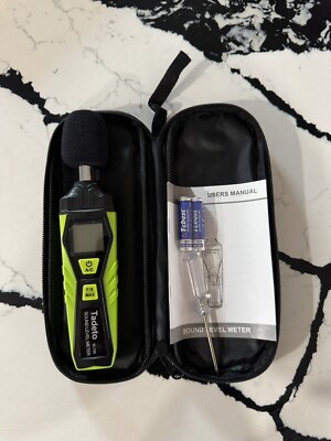 Decibel Meter, Tadeto Digital Sound Level Meter Portable SPL Meter 30dB ...