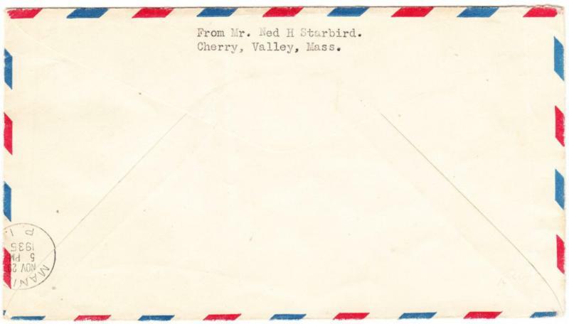 6c AIR POST ENVELOPE-UPRATED-AIR MAIL SPECIAL DELIVERY-TRANSPACIFIC ...