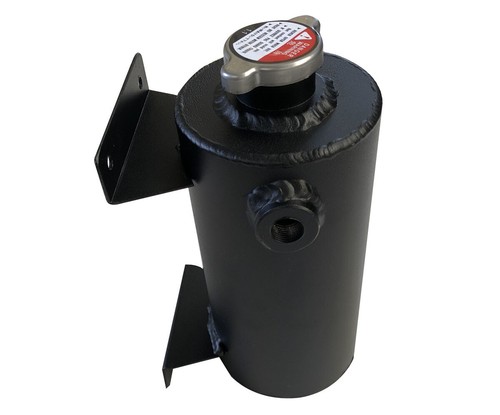 Round Style Aluminum Performance Expansion Coolant Overflow Tank 1.4L ...