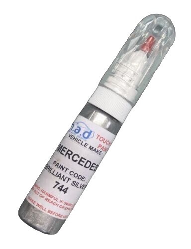 M.A.D MERCEDES BRILLIANT SILVER 744 PAINT TOUCH UP KIT 20ML SCRATCH ...