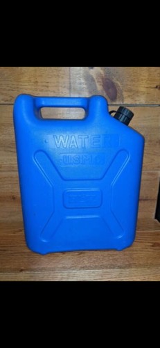 Vintage USMC Blitz 6 Gallon Hard Plastic WATER CAN/JUG Jerry Can-Style ...