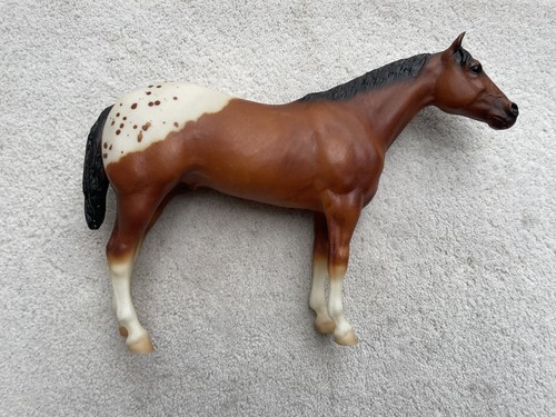 Vintage Breyer Horse #823 Red Bay Blanket Appaloosa Stud Spider 1990 ...