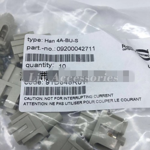 Pack of 10 09200042711 Connector Han 4A BU-S HA-004-F #W8# | eBay.de