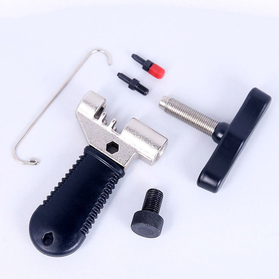 Chain Breaker Splitter Repair Removal Tool Pin Service Tool W/ Hook and ...