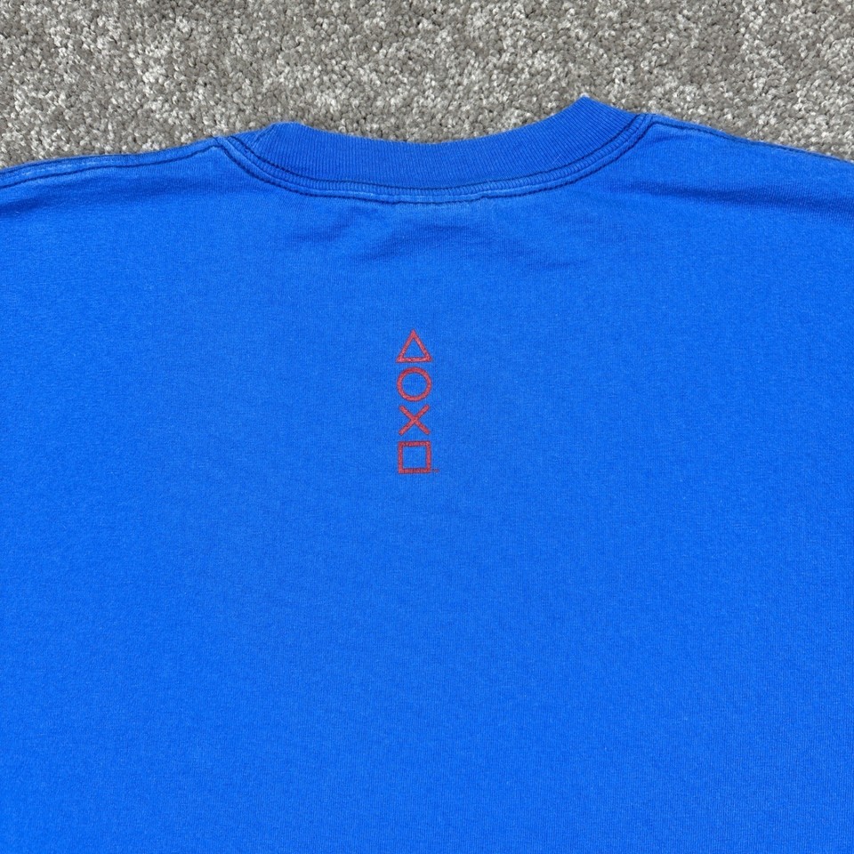 Vintage Y2K PlayStation Japanese Gaming PS3 T Shirt XL | eBay