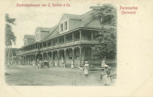 suriname, PARAMARIBO, Mission Buildings of C. Kersten & Co. (1899) | eBay