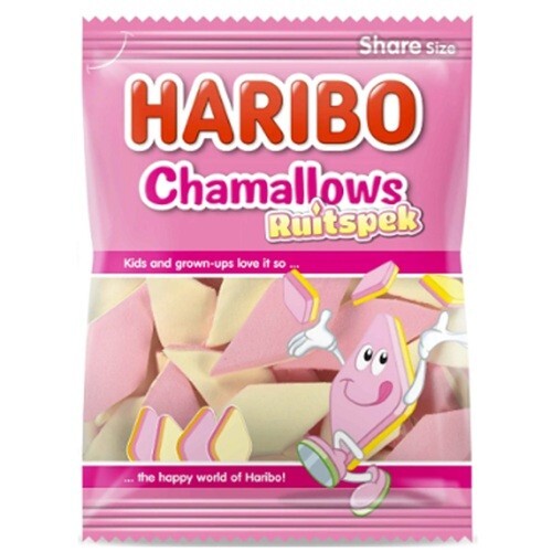 932385 1 X 260G BAG HARIBO CHAMALLOWS RUITSPEK PINK & YELLOW ...