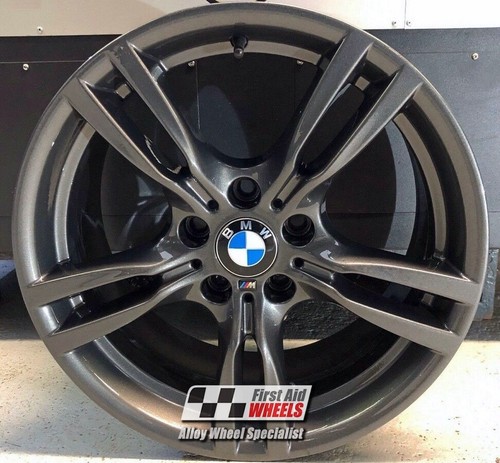 R421CG Exchange BMW 3 / 4 SERIES 4x 18" GENUINE STYLE 400M GRAPHITE ...