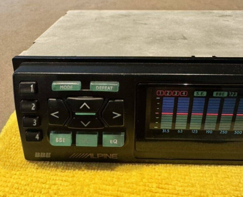 ALPINE ERA ERE-G145 11 BAND GRAPHIC EQUALIZER Spectrum Analyzer Tested ...