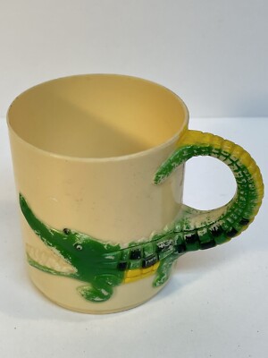 Kids Vintage Plastic Cup Retro Alligator Unkown | eBay