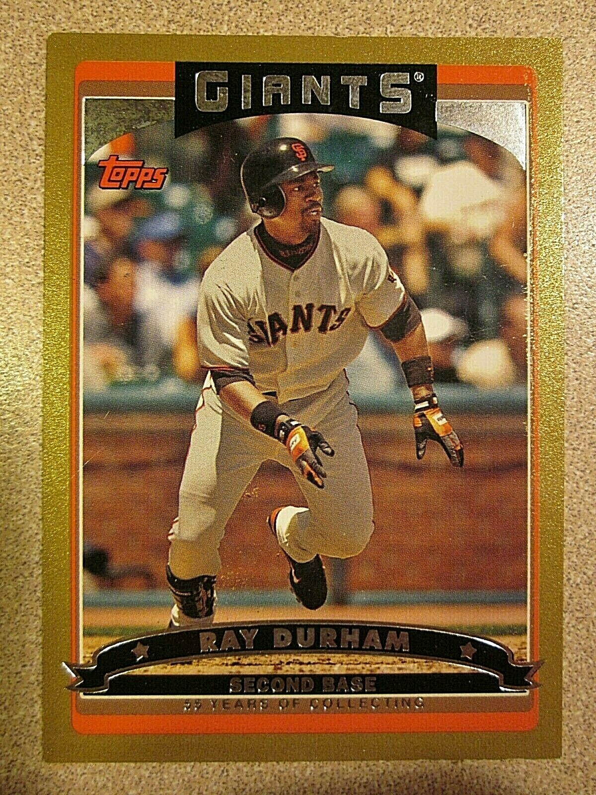 2006 TOPPS #367 RAY DURHAM GOLD BORDER SAN FRANCISCO GIANTS 880/2006 | eBay