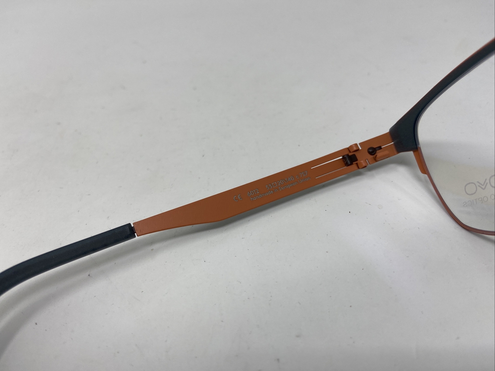 OVVO OPTICS 6012 53/20/140 C 757 GREEN GRAY HYPOALLERGENIC EYEGLASSES ...