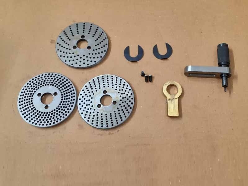 INDEXING PLATES SET FOR HV4 & HV6 / DIVIDING PLATE (1) + FREE SHIPPING ...