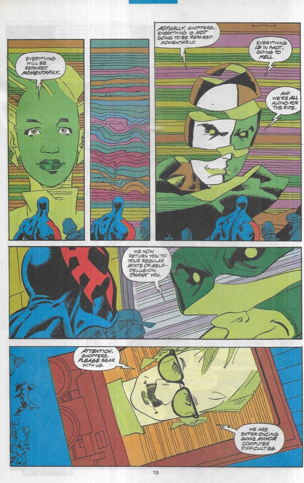 Spider-Man Comic 19 2099 Cover A First Print 1994 Peter Leonardi Lopez ...