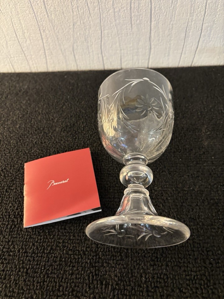 Engraved Crystal Water Glass Style Baccarat Mod13 | eBay