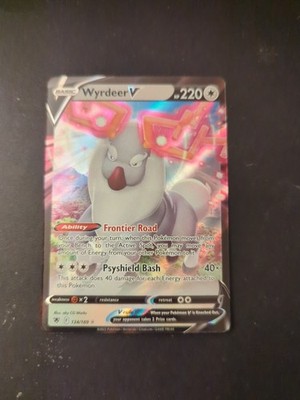 Wyrdeer V 134/189 Holo SWSH: Astral Radiance Ultra Rare Pokémon TCG NM ...