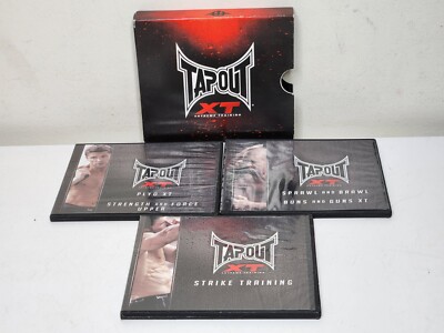 Tapout XT DVD Extreme Training 6 Disc Set Fitness Gym Exercise Cardio ...